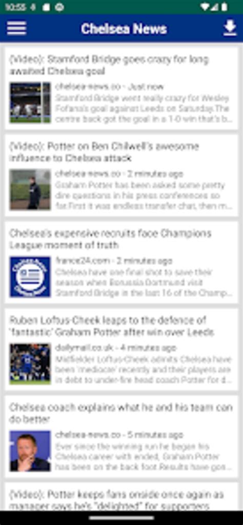 Chelsea Latest News For Android Download
