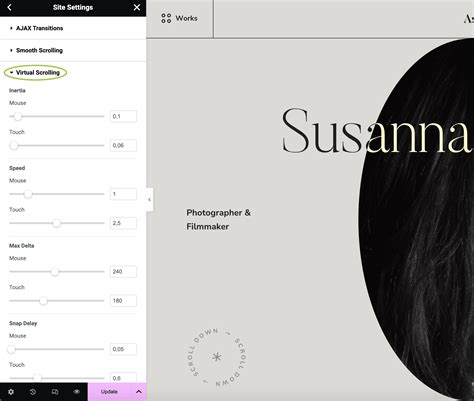 Virtual Scrolling Asli