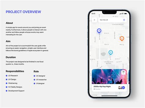 event management app ios on behance
