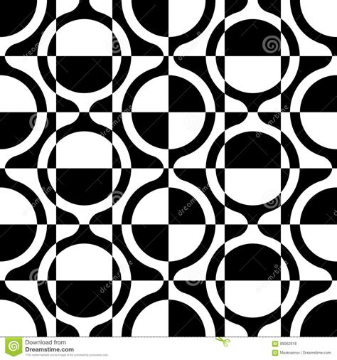 Seamless Grid Pattern Stock Vector Illustration Of Repeat 89062918