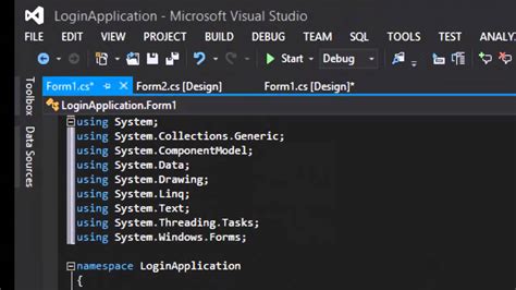 Visual C Tutorial Simple User Name And Password Program W Commentary
