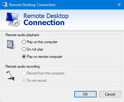 Audio How Do I Access The Remote Microphone In A RDP Session Super User