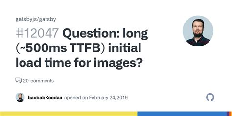 Question Long ~500ms Ttfb Initial Load Time For Images · Issue