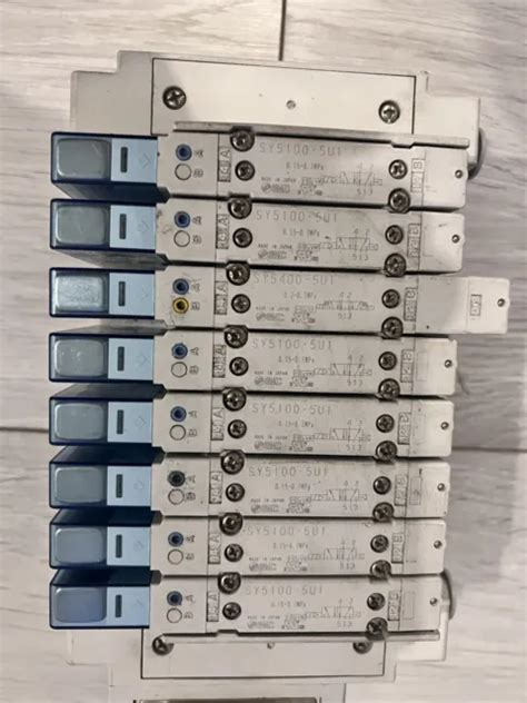 SMC VALVE MANIFOLD Assembly Wired I O PicClick UK