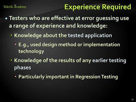 Ppt Defect Taxonomies Checklist Testing Error Guessing And