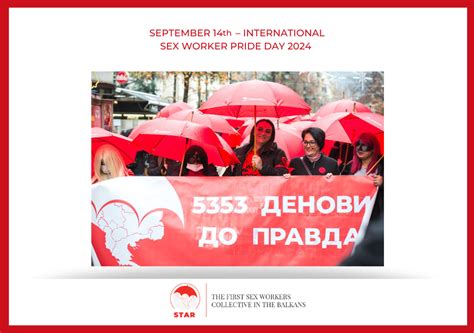September Th The International Sex Worker Pride Day The First Sex Workers Collective