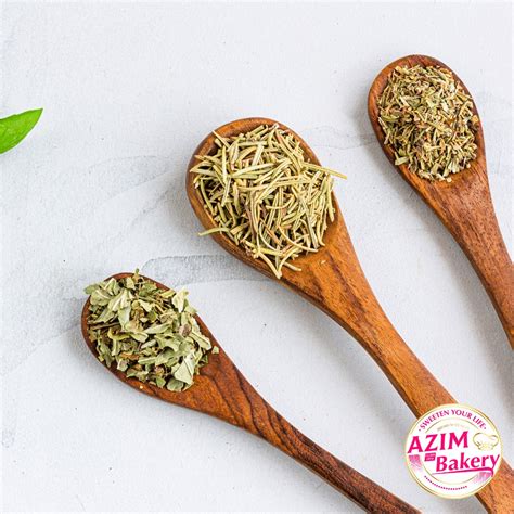 Dried Basil Leaves 20g Daun Basil Kering By Azim Bakery