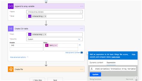 Solved Array To Csv Table Power Platform Community