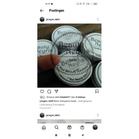 Jual Stiker Custom Shopee Indonesia