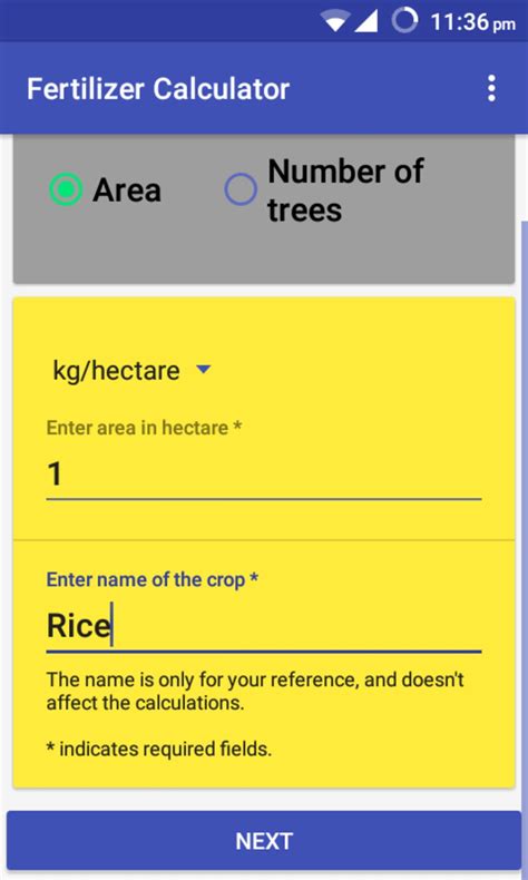 Fertilizer Calculator Apk для Android — Скачать