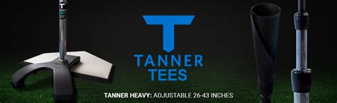 Tanner Heavy Batting Tee Ultra Durable Baseball Tee Softball Hitting Tee With Weighted “claw