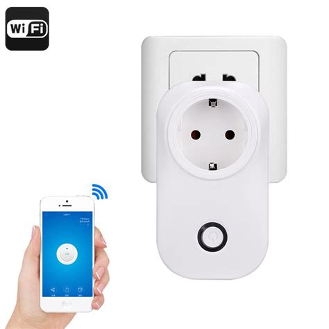 Smart Home WiFi Plug Amazon Echo Alexa App Support WiFi Flame Retardant ABS Supports