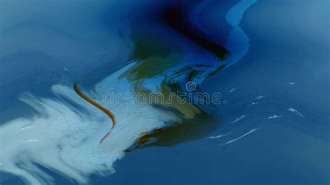 Wavy Shapes Blue Background With Smoke Abstract Stock Video Video Of Template Background