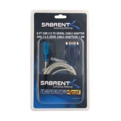 Sabrent Sbt Usc K Feet Usb To Rs Db Serial Pin Adapter