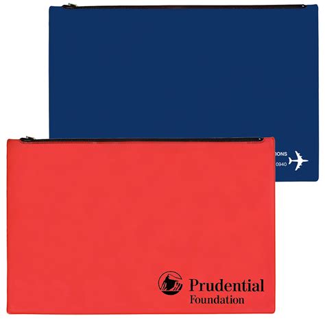Custom Printed Vinyl Document Folders 17 W X 11 34 H Top