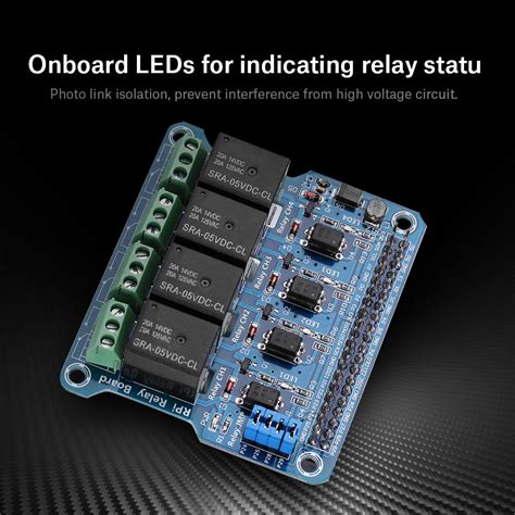 Bamaxis For Raspberry Pi A B 2B 3B Relay Board Power Expansion Module Shield LJ Shopee