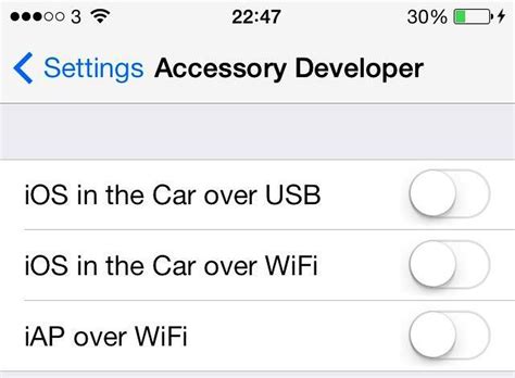 Hidden Ios 7 Settings Reveal Ios In The Car Could Work Over Airplay