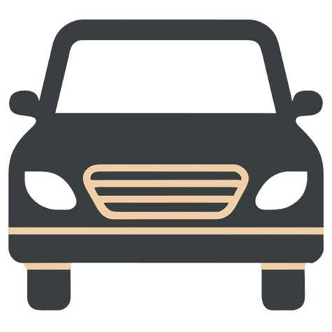 자동차 아이콘 프리미엄 벡터