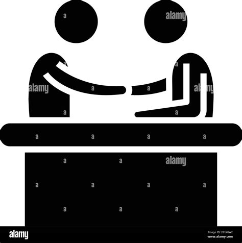 Contract Black Icon Concept Illustration Vector Flat Symbol Glyph
