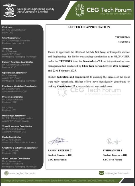 🚀 Grateful And Proud Sri Balaji J