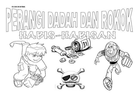 Poster Lukisan Program Pencegahan Dadah Sumber Pendidikan