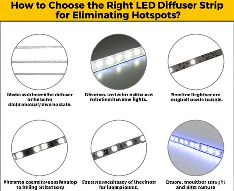 How To Choose The Right LED Diffuser Strip For Eliminating Hotspots