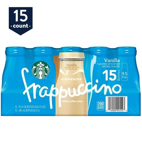 Starbucks Frappuccino In Bottled Coffee