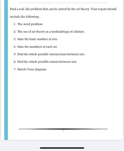 Solved Find A Real Life Problem That Can Be Solved By The Chegg Com