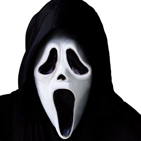 Amlisia Ghostface Mask Scary Mask Ghost Face Mask Latex Horror Movie