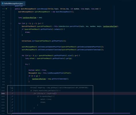 it looks like the correct code was commented out · issue 4418 · apache rocketmq · github