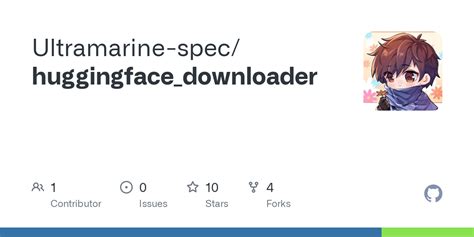 github ultramarine spec huggingface downloader