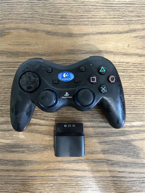 Logitech Cordless Action Controller G X2d11 Ps2 Playstation 2 W Dongle Adapter Ebay