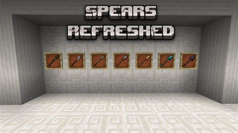 Spears Refreshed Reimagined Texture Pack Gallery Minecraft