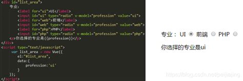 Vue之表单与v Modelhtml Form的v Model Csdn博客
