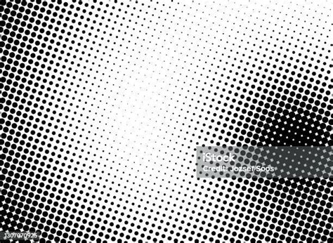 하프톤 패턴 디자인 점 벡터 배경입니다 검은색은 그래픽 리소스를 반점합니다 모자이크 처리에 대한 스톡 벡터 아트 및 기타 이미지