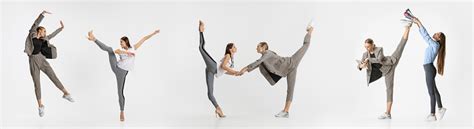 콜라주 흰색 배경에 고립 된 발레 운동을 수행하는 두 여성의 전체 길이 초상화 발레에 대한 스톡 사진 및 기타 이미지 발레 발레 댄서 20 24세 Istock