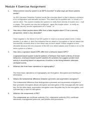 Ism3321 M4A1 Docx Module 4 Exercise Assignment 1 What Common