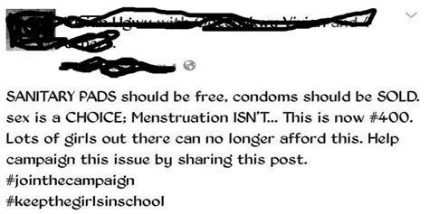 Sex Is Choice Periods Are Not Now A Movement Against GST For Sanitary Napkins