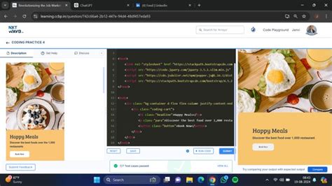 Janvi Patidar On Linkedin Webdevelopment Ccbp4 Bootstrap