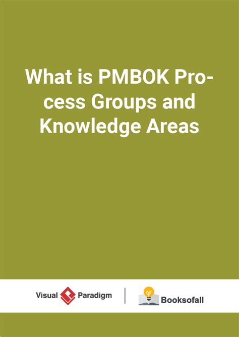 What Is PMBOK Process Groups And Knowledge Areas Free EBooks Of IT BooksOfAll