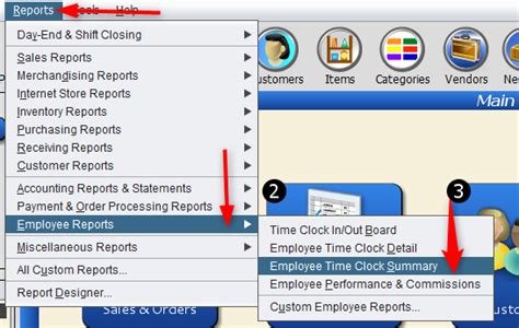 Employee Time Clock Summary CerTek Software
