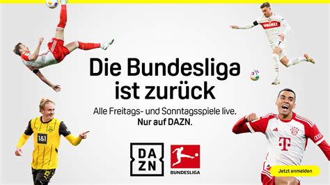 Die Bundesliga Im Live Stream Und Tv Auf Dazn Diese Spiele Zeigt Der