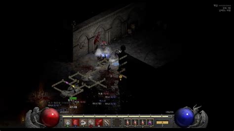 디아블로2 레저렉션 자동타겟팅으로 편리한 게임패드 표창씬 [ 악몽 Act1 ] Youtube