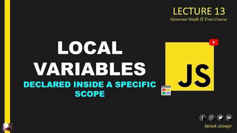 javascript local variable tutorial in urdu youtube