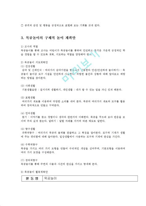 놀이 종류 중 하나를 선정하고 구체적인 놀이 활동을 유아에게 실시하기 위한 계획안을 쓰시오ok 다운로드 Yv 종류 중 하나를 선정하고 구체적인 Academy