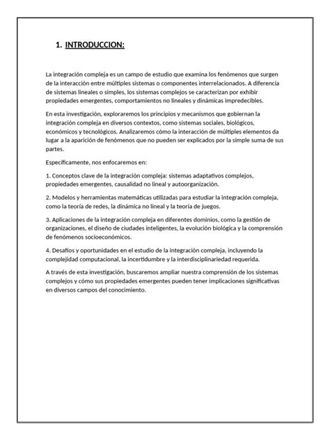 Variable Compleja Investigacion Pdf