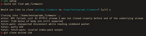 Bug Unable To Clone Repo · Issue 12677 · Qmkqmkfirmware · Github