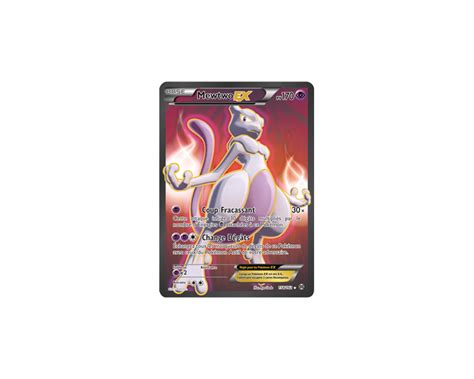 Mewtwo Ex Pv170 Full Art 158162 Xy8 Impulsion Turbo