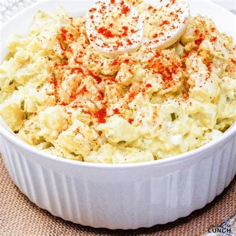 Classic Potato Salad With Eggs Recipe Salads For Lunch