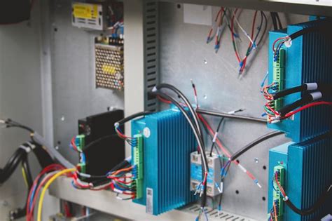 Premium Photo Part Of The Cnc Milling Machine With Control Panel In Progress O